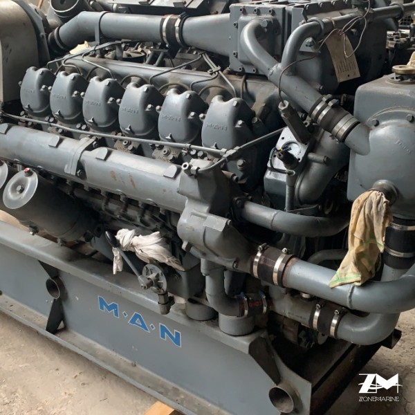 Moteur MAN v12 Diesel | 0.00€ - Zone Marine