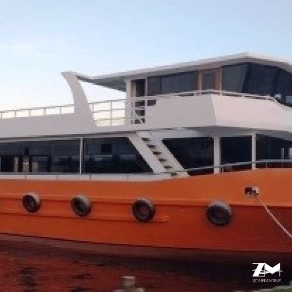 Bateau excursion passagers restaurant 24 m neuf capacité 150 passagers ...