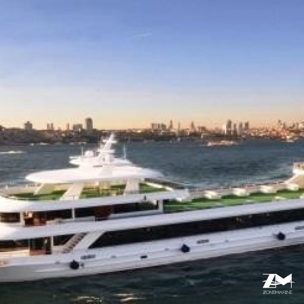 Bateau passagers restaurant réceptif de 42 m année 2015 tout équipé ...