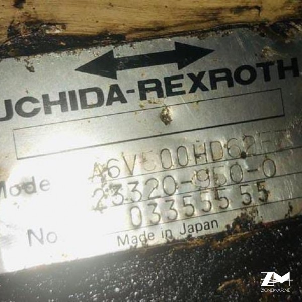 UCHIDA REXROTH A6V500HD62FZ & A2F160W2S8 HYDRAULIC PUMPS | 0.00€ - Zone ...